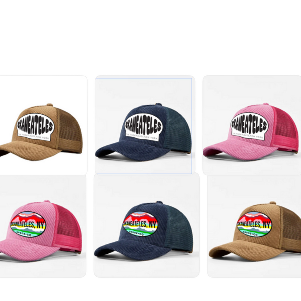 corduroy trucker hat (+ colors/styles) SKANEATELES – DROOZ + Company
