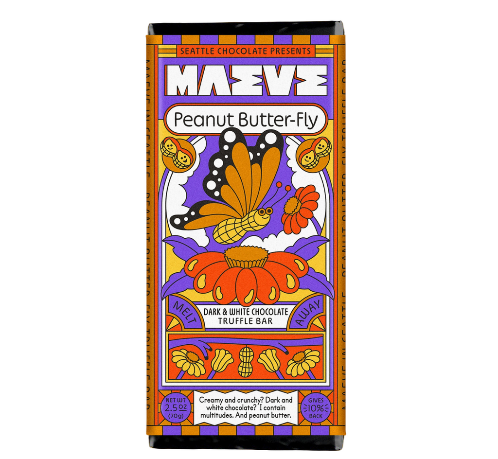 Peanut Butter-Fly Truffle Bar – DROOZ + Company